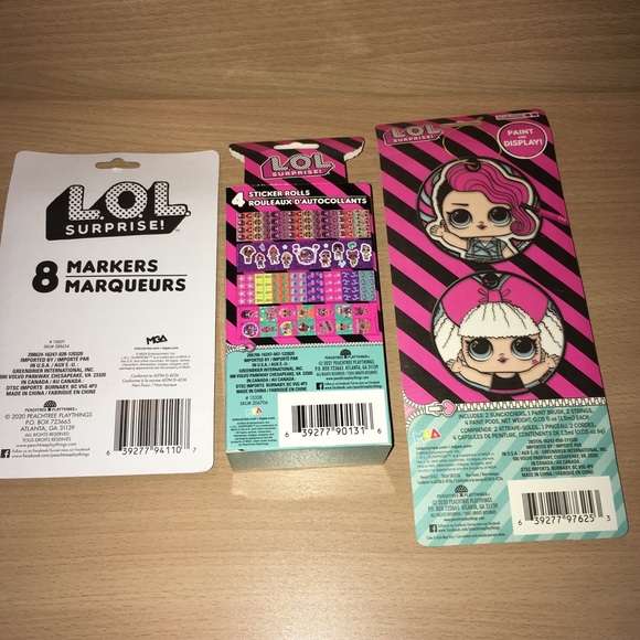 L.O.L. Surprise! | Toys | Nwt 3 Sets Of Lol Surprise Doll Activities ...